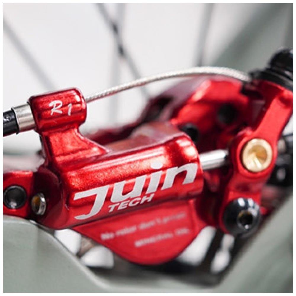 Juin Tech 雙活塞整合式油壓卡鉗【紅色】R1 - PChome 24h購物