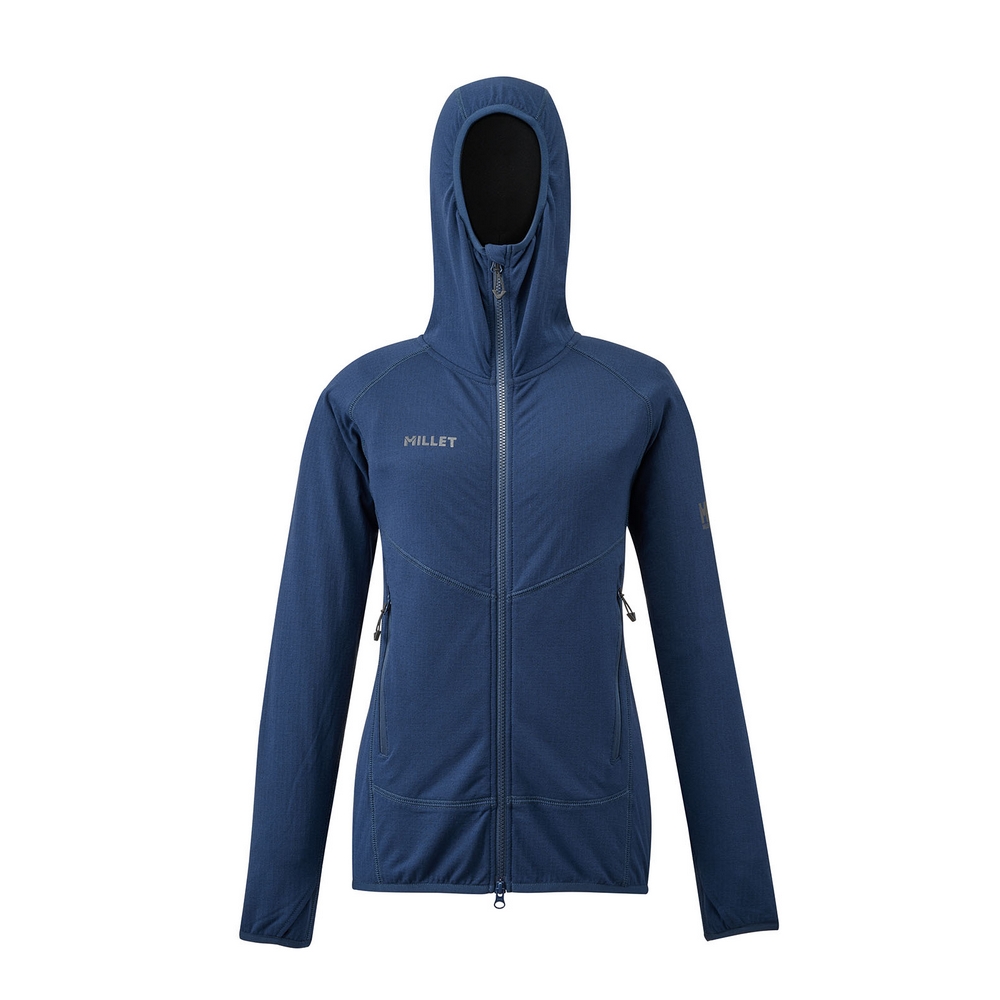 MILLET DRY GRID HDIE 女 快乾彈性連帽外套 MIV02046N7317 - PChome 24h購物