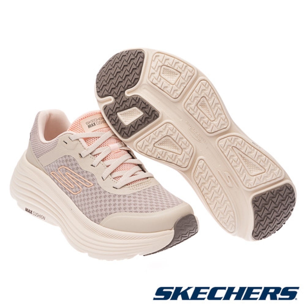 SKECHERS 斯凱奇 GO RUN MAX CUSHIONING ENDEAVOUR 女 跑步鞋 129470NAT - PChome 24h購物